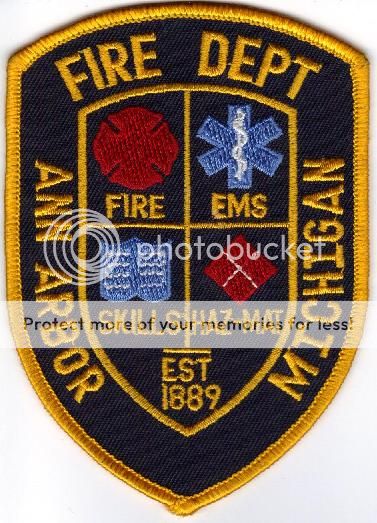 Michigan Fire & Rescue Patches