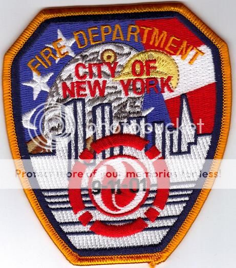 New York Fire & Rescue Patches