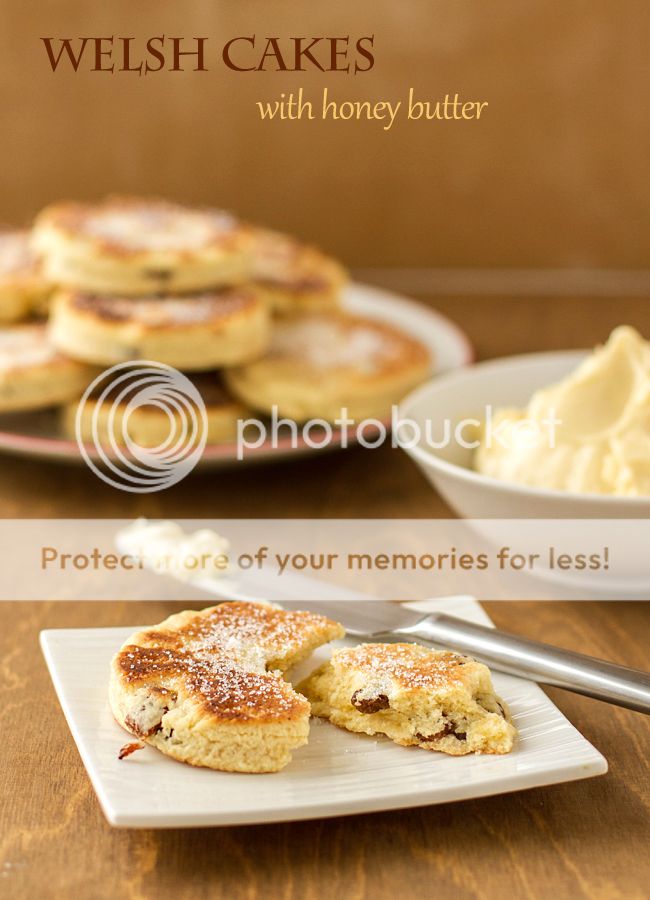 Welsh cakes with honey butter | pizzarossa