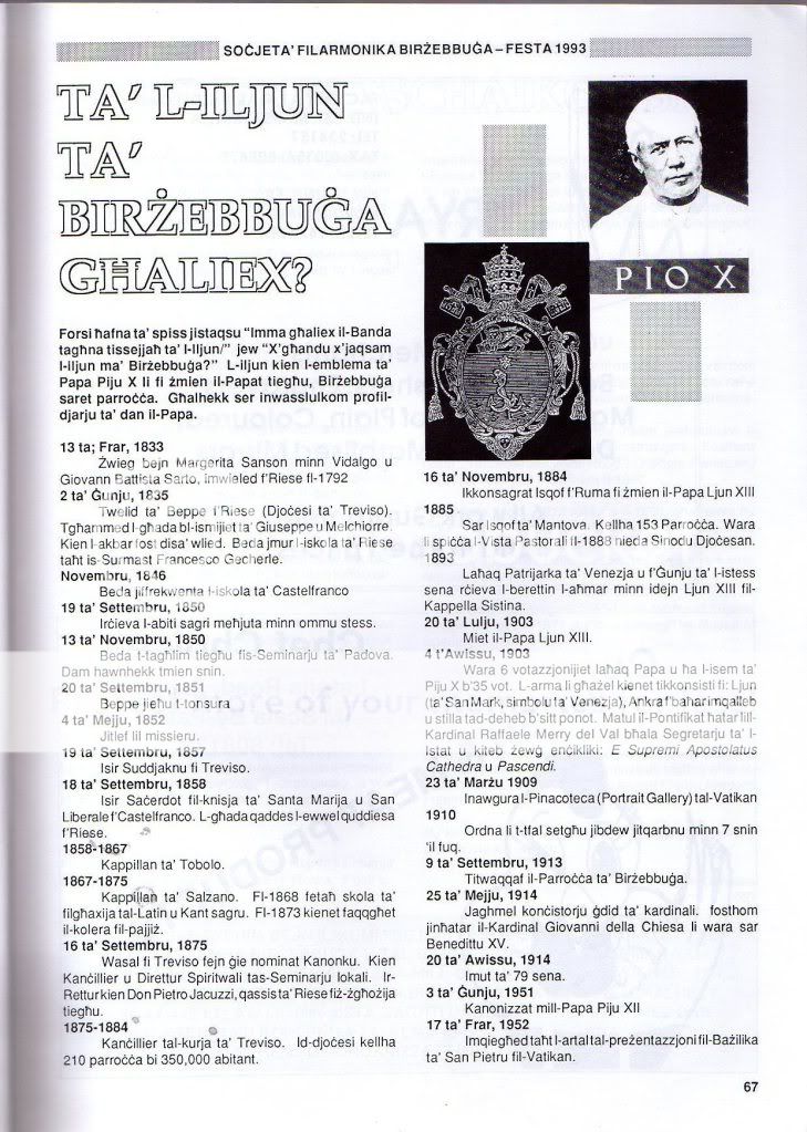 Tal-Iljun ta’ Birżebbuġa. Għaliex? (1993) | iljuni